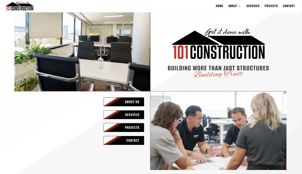 101 Construction - Building more than just structures, building trust